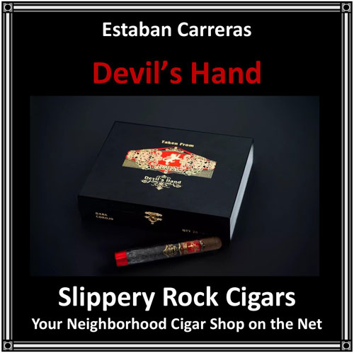 Estaban Carreras “Taken from the DEVIL’S HAND” BOOLIT Cigar - Slippery ...